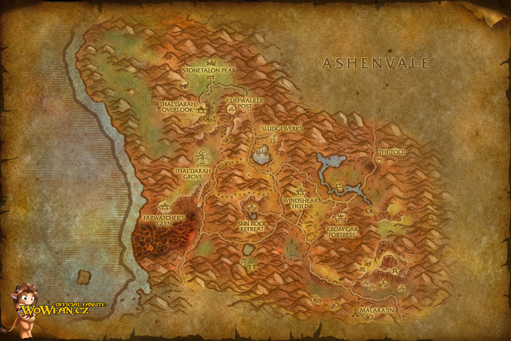 Mapy - WoWfan.cz